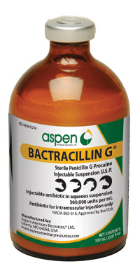 Aspen Veterinary Resources Bactracillin G® - Burlington, NC - Isley ...