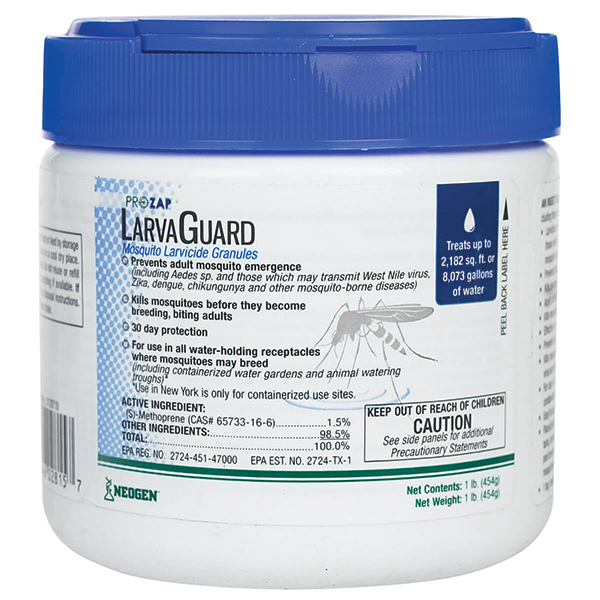 PROZAP LARVAGUARD MOSQUITO GRANULES - Burlington, NC - Isley Farm Supply