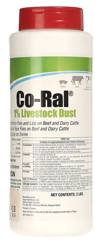 Co-Ral Livestock Dust - Burlington, NC - Isley Farm Supply