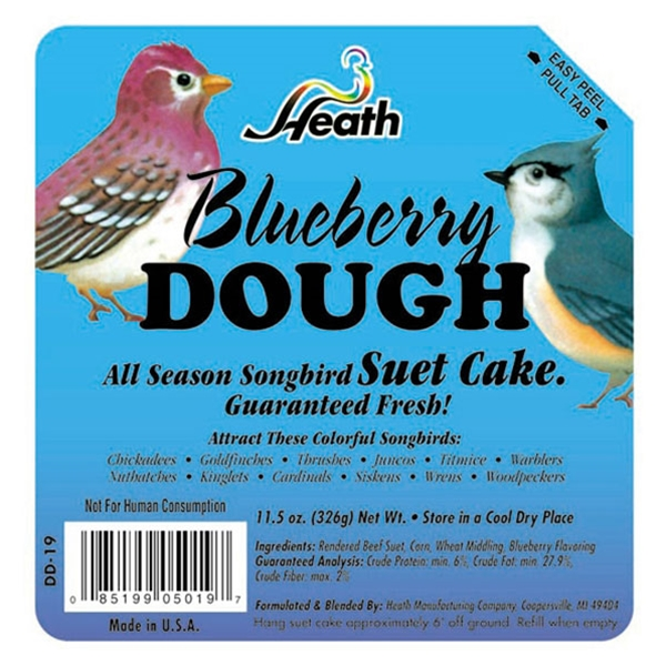 HEATH BLUEBERRY DOUGH SUET CAKE - Burlington, NC - Isley Farm Supply