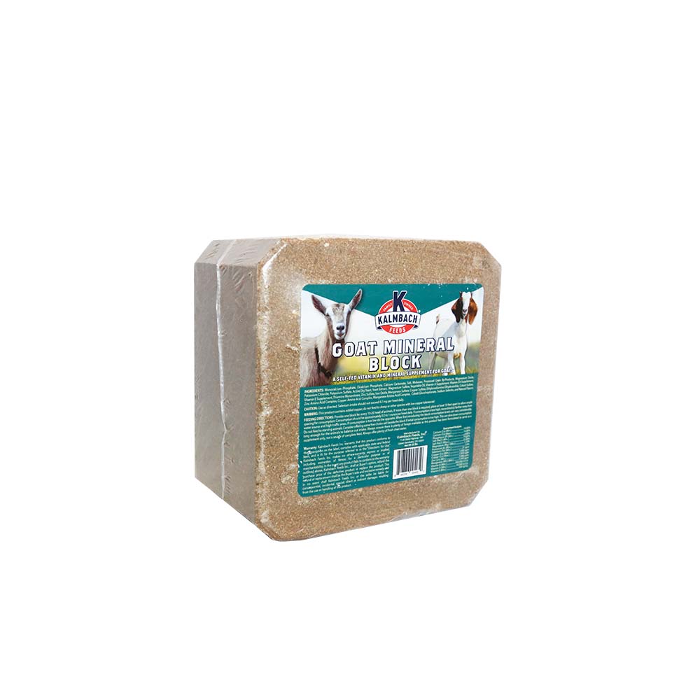 Kalmbach Feeds Goat Mineral Block - Burlington, NC - Isley Farm Supply
