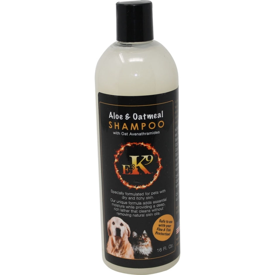 E3 K9 ALOE & OATMEAL SHAMPOO W/OAT AVENATHRAMIDES - Burlington, NC ...